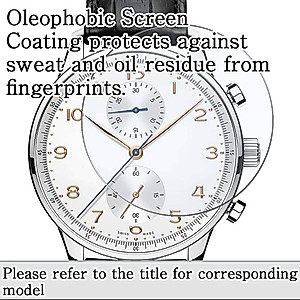 Puccy 3 Pack Screen Protector Film, compatible with YAMAZEN CHRONOWEAR QSW-01H TPU Guard （ Not Tempered Glass Protectors ） (new version)