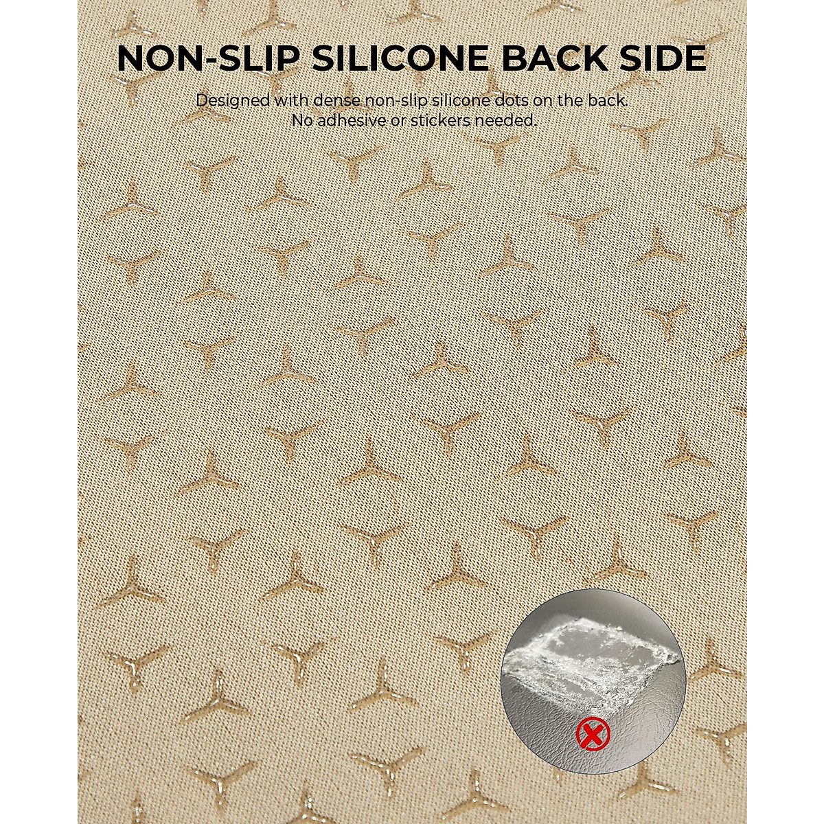 ISSYAUTO Dashboard Cover Mat Dash Cover Compatible with 2010-2018 Ram 1500 2500 3500 & 2019-2024 Ram 1500 Classic Model, Dash Board Protector Cover