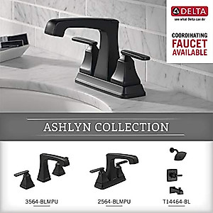 Delta Faucet 76446-BL Ashlyn Wall Mounted Towel Ring in Matte Black