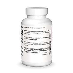 Source Naturals DIM, Diindolylmethane 200mg with BioPerine, Vitamin E & More - 120 Tablets