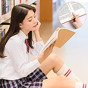 Book Page Holder,3 Pcs Dried Flower Resin Thumb Book Holder Transparent Thumb Ring Page Holder Personalized Bookmark Holder Book Opener Handmade Book Reading Accessories for Teachers Book Lovers