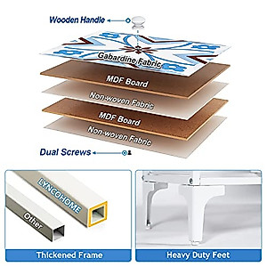 LYNCOHOME 9 Drawers Dresser for Bedroom, Closet, Clothes, Storage Tower Organizer, Chest of Drawers, White, Fabric Drawers(Sea White)