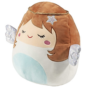 Squishmallows 12-Inch Nicky The Angel -Official Jazwares Plush - Collectible Soft & Squishy Heavenly Angel Stuffed Animal Toy - Add to Your Squad - Religious Gift for Kids, Girls & Boys