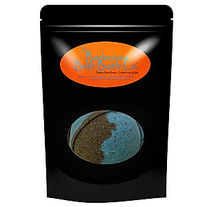 Giant Grump Bath Bombs XL Bath Balls Funny Bathbombs for Men Black and Blue Bath Fizzers Fun Old Man Gags Stocking Stuffers for Dads Grandpa Gags 2 Pack