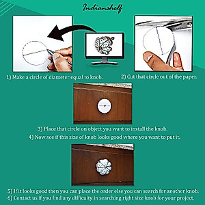 Indianshelf Pack of 6 Dresser Knobs Kids- Gold Nursery Drawer Handles- Rabbit Cute Knobs-Aluminium Decorative Knobs for Cabinets- Knobs for Dresser Drawers- Bunny Easter Decor