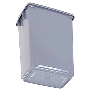 Global Industrial Recycling Container - Gray 15 Gallon 12" W X 18" D X 24" H