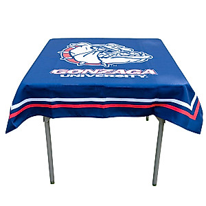 College Flags & Banners Co. Gonzaga Bulldogs Logo Tablecloth or Table Overlay