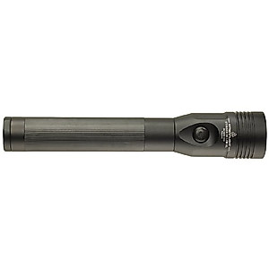 Streamlight 75458 Stinger DS LED HL 800-Lumen Rechargeable Dual Switch Flashlight with 120-Volt AC/12-Volt DC Smart Charge Piggyback Charger (NiMH), Black