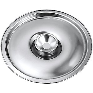 DOITOOL Stainless Steel Cover Bowl 5.5in/14cm Universal Lid for Pots,Mini Pan Lid Bowl Covers,Small Cookware Lid Replacement Accessories for Skillets Frying Pans