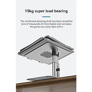 KitBox Laptop Stand for Desk with Adjustable Height and Angle,Aluminum Alloy Notebook Stand for All Laptop.