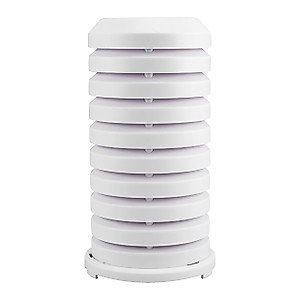 La Crosse Technology C85845-INT Weather Station, Black & 925-1418 Sensor Protection Shield with Mount