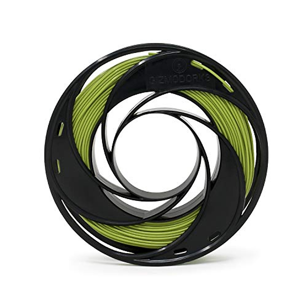 Gizmo Dorks PLA Filament 3mm (2.85mm) 200g for 3D Printers, Heat Color Change Green to Yellow