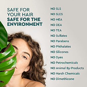 Puracy Scalp Scrub, 99.96% Natural Scalp Exfoliator, Hair Scrub, Scalp Exfoliator Scrub, Scalp Treatment, Scalp Cleanser, Dry Scalp Treatment, Scalp Care, Scalp Shampoo, Itchy Scalp Shampoo - Mint