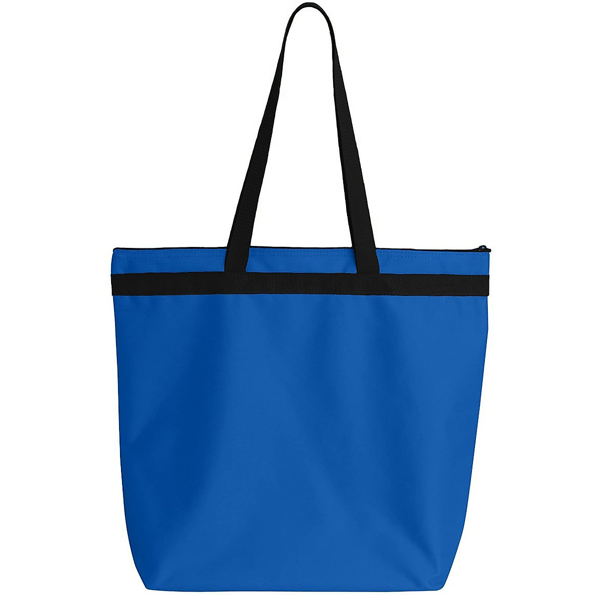 Fight Like a Girl How Strong We Are Darcey Tote Bag for Arthritis, Colon Cancer, Rectal Cancer Awareness - Blue Ribbon