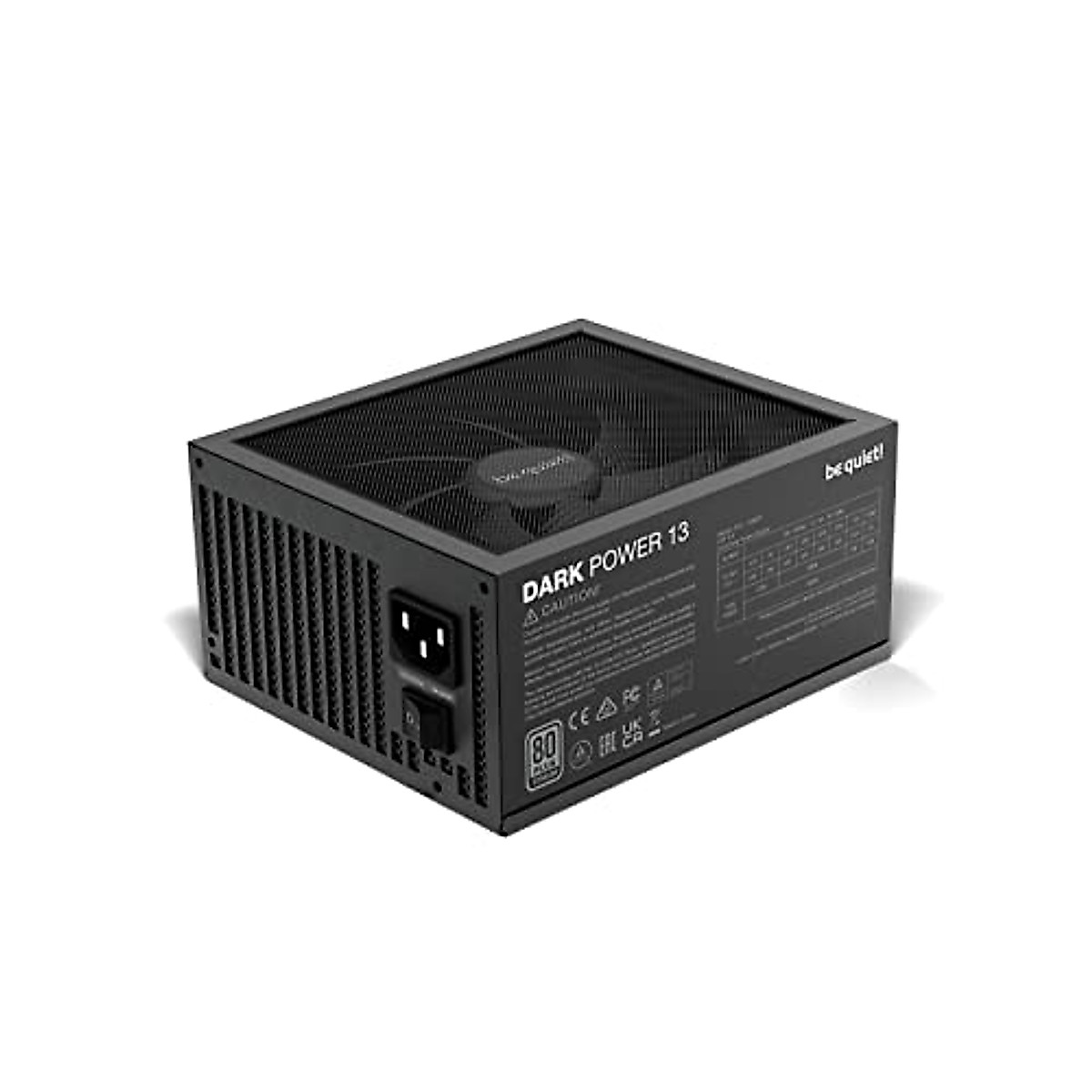be quiet! Dark Power 13 1000W Quiet Performance Power Supply | 80 Plus Titanium Efficiency | ATX 3.0 | PCIe 5 | Modular | BN661