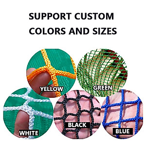 Black Stair Net Baby Protective Netting, Stairway Railing Safety Net for Children Pets Toys, Nylon Mesh Net for Balcony Banister Guard, Fence Net, Cargo Net (Size : 1x3m(3x10ft))