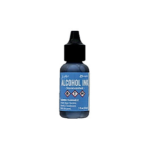 Tim Holtz Alcohol Ink .5oz-Stonewashed Fabric
