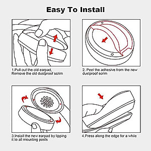 Solo 3 Earpad Replacement Solo 2 Ear Pads Cushion Accessories Compatible with Beats by Dre Solo3/Solo2 Wireless A1796/B0534 Headphones, Made of Protein Leather Memory Foam (Black)