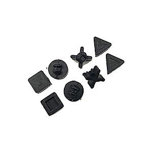 Replacement Rubber Feet Cover Case Cap Housing Case Rubber Feet Coverfor Sony PS4 Pro Console