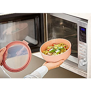 MEPAL, Cirqula Multi Food Storage and Serving Bowl with Lid, Food Prep Container, Nordic Green, 3.2 Quarts (3 Liters, 101 ounces), 1 Count