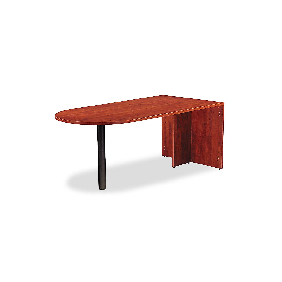 Alera ALE Valencia Series D Top Desk, 71w x 35 1/2d x 29 5/8h, Medium Cherry