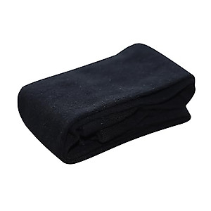 Bestjybt Women Long Thigh High Socks Cotton Over the Knee Socks (1 Pair-Black, Style 01)