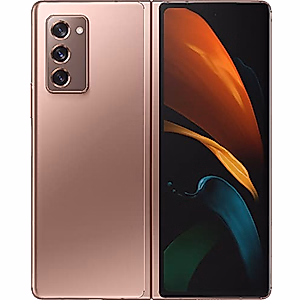 SAMSUNG Galaxy Z Fold 2 5G F916U | Android Cell Phone | 256GB Storage | Smartphone Tablet | 2-in-1 Refined Design, Flex Mode | AT&T Locked - (Renewed)