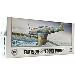 Premium Hobbies FW190A-8 "Focke Wulf" 1:72 Plastic Model Airplane Kit 134V