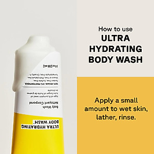Acure Ultra Hydrating Body Wash | 100% Vegan | With Argan Oil & Pumpkin Seed Oil - 8 oz