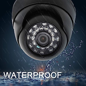 SVPRO Outdoor USB Camera 1080P Full HD Waterproof Night Vision Camera with Infrared LEDs,USB Security Camera for Home Surveillance System 30/60/120fps OV2710 Dome Camera with IR-Cut&Metal Housing