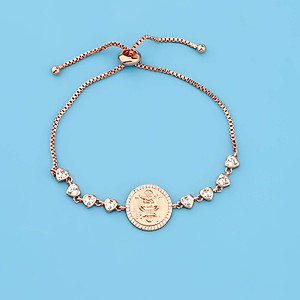 LQRI United States Army Gift US Army Medal Charm Bracelet Military Jewelry Army Mom Gift Army Wife Gift Military Deployment Gift For Women(B United States Army)