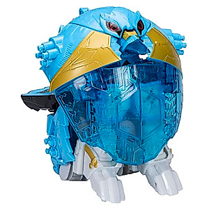 Power Rangers Dino Ptera Freeze Zord for Kids Ages 4 and Up Morphing Dino Robot Zord with Zord Link Mix-and-Match Custom Build System