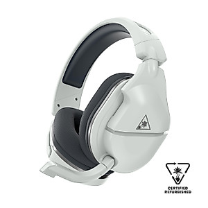 Turtle Beach Stealth 600 Gen 2 USB Wireless Amplified Gaming Headset for PS5, PS4, PS4 Pro, Nintendo Switch, PC & Mac with 24+ Hour Battery, Lag-Free Wireless, & Sony 3D Audio - White (renewed)