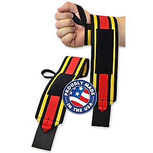 Titan Signature Series Gold Wrist Wraps (19 inch Pair)