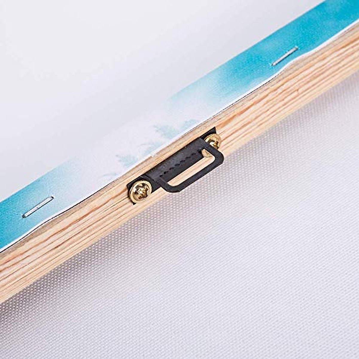 Shenywell Canvas Print Wooden Framed Wall Decor Art Painting 16x20 Inches Easter Crucifixion and Resurrection Home Artwork Bedroom Living Room Easy to Hang