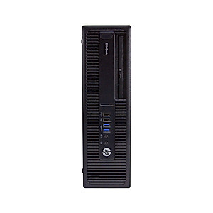 HP 800 G2-SFF, Core i5-6500 3.2GHz, 8GB RAM, 500GB Hard Drive, DVDRW, Windows 10 Pro 64bit (Renewed)