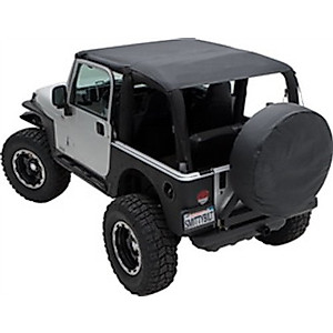 Smittybilt 93735 Black Diamond Extended Top for Jeep Unlimited LJ