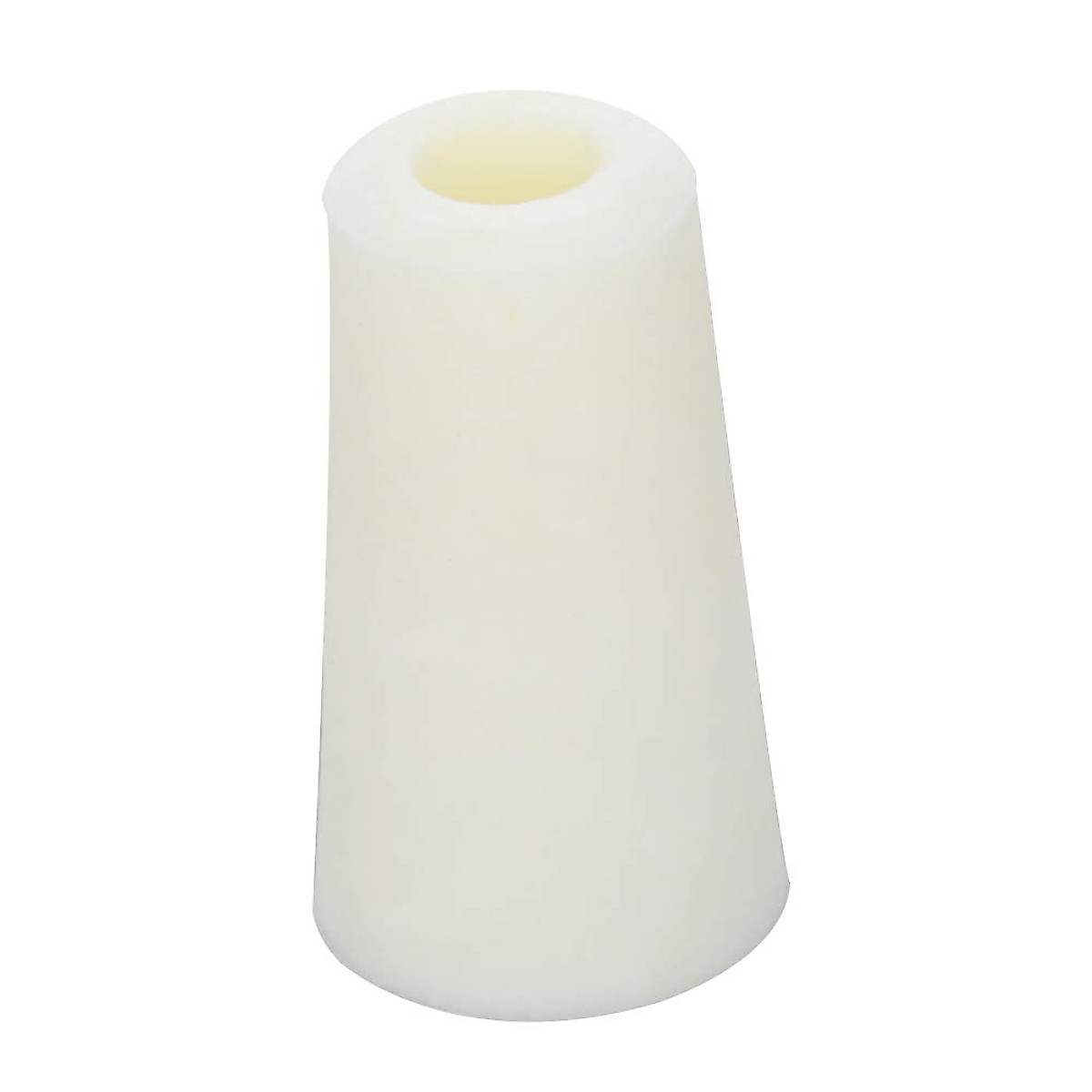 Bettomshin 2Pcs Airlock Stopper 19-27mm/0.75"-1.06" Conical Silicone Stoppers Carboy Suitable for 23mm/0.91" Dia Hole Plugs for Homebrewing Beer Wine Kombucha White