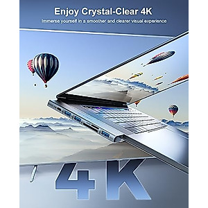 USB C Hub Adapter MacBook - UtechSmart 7 in 2 MacBook Pro/Air Accessories Multiport Adapter with Thunderbolt 3 Port, 100W PD 4K@30Hz, 40Gbps 4K HDMI, 3*USB3.0 Data Port SD and MicroSD Card Reader