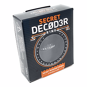 Retroworks Secret Decoder Ring - Authentic (USA 05, Black)