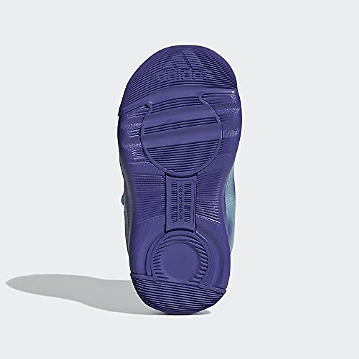 adidas Kids Activeplay Monsters Track and Field Shoe, Sonic Aqua/White/Light Aqua, 6 US Unisex Toddler