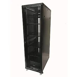 RAISING ELECTRONICS 42U Rack Mount Internet/Network Server Cabinet 600MM (24inch) Deep Fully Assembled