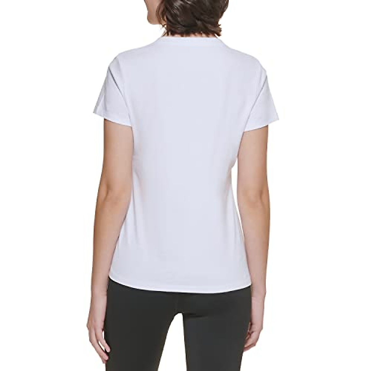 Calvin Klein Performance Women's Short Sleeve T-Shirt, White, Large