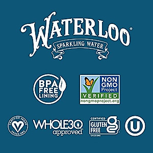 Waterloo Sparkling Water, Orange Vanilla Naturally Flavored, 12 Fl Oz (Pack of 24) | Zero Calories | Zero Sugar or Artificial Sweeteners | Zero Sodium