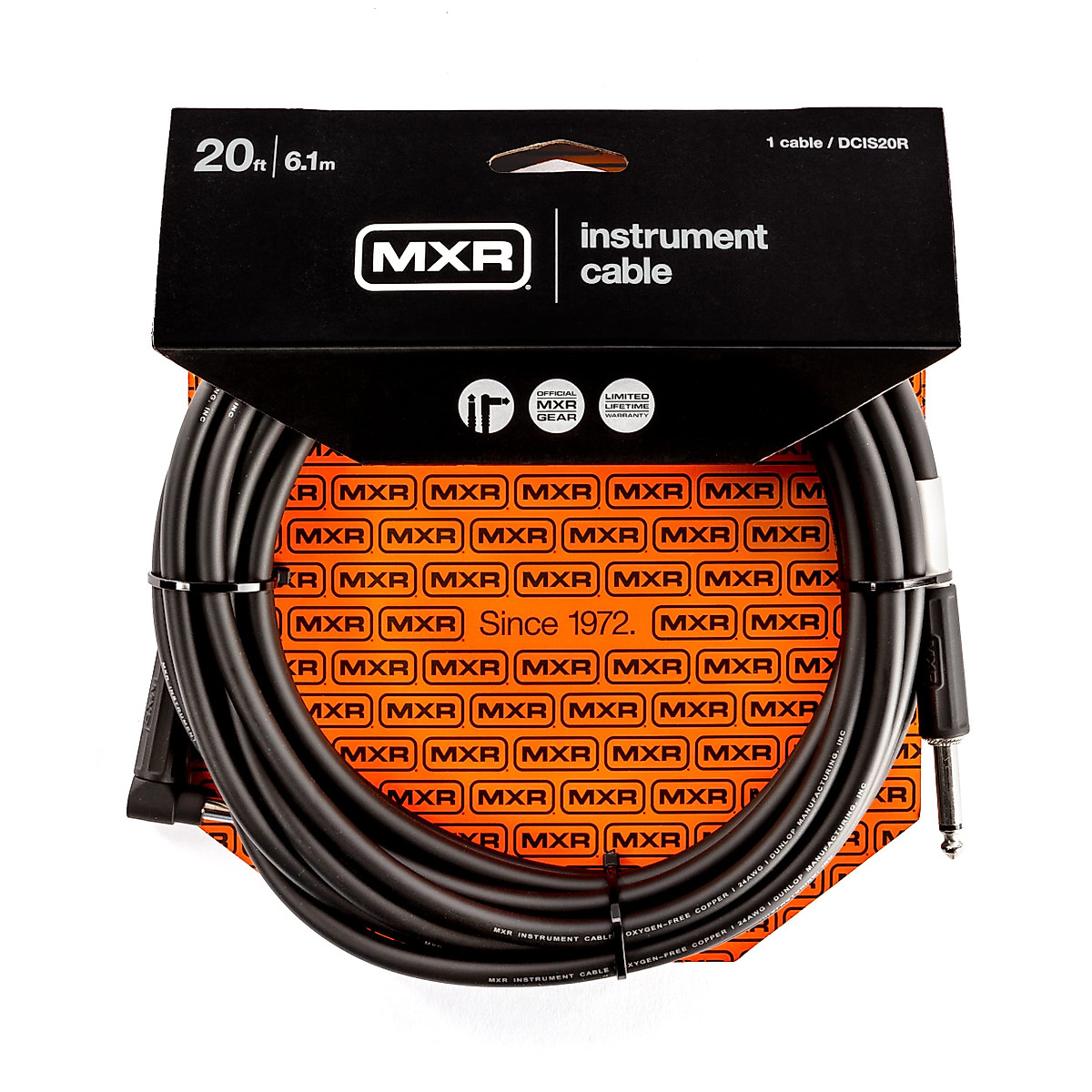 MXR DCIS20R Instrument Cable