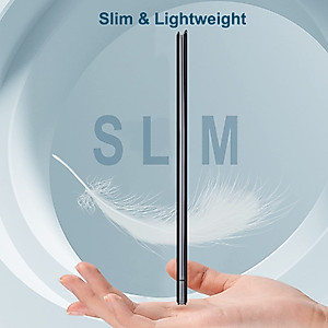 Fintie Slim Case for Remarkable 2 Digital Paper Tablet 10.3 inch (2020 Released) - Premium PU Leather Lightweight Book Folio Cover with Pen Holder, Not Fit Remarkable 1, Black