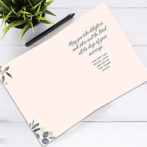 Christian Bridal Shower Card for Christian Bride 5x7Inch Card Christian Bridal Card (Single Card)