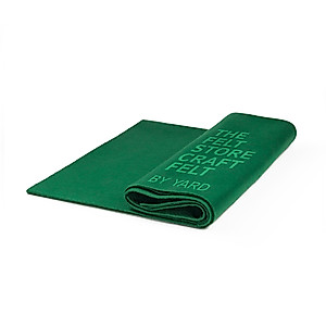 High Quality Craft Felt by The Yard 72" Wide X 1 YD Long - Kelly Green