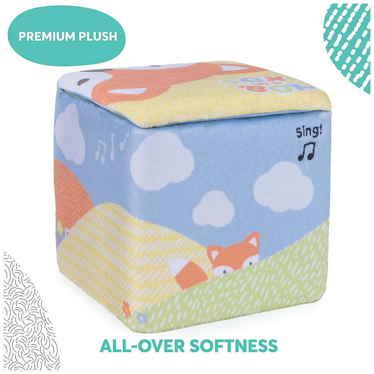 Baby GUND Fox in a Box, Animated Plush Activity Toy for Babies and Infants, Ages 0 and Up, Multicolor