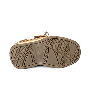 Sperry baby boys Lanyard a/C Boat Shoe, Dark Tan, 11.5 Little Kid US